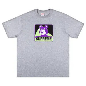Supreme Bear Tee 'heather - Grey