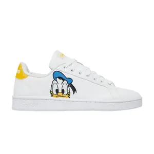 Adidas X Disney Grand Court Donald Duck Sneakers - White