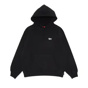 Supreme Micro Quilted Hooded Sweatshirt - Black