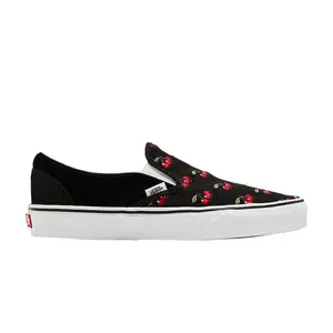VANS Classic Slip-on Cherries - Black
