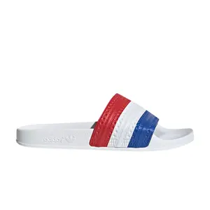 Adidas Adilette Slides - White