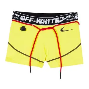 Nike X Off-white Nrg Ru Pro Shorts - Yellow