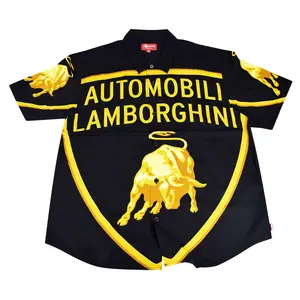 Supreme X Automobili Lamborghini Short-sleeve Shirt - Black