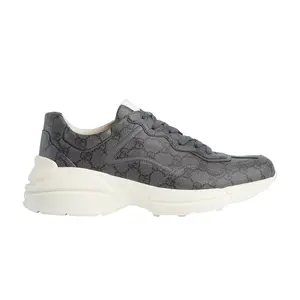 Gucci Rhyton Monogram Sneakers - Grey