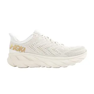 HOKA® Clifton 7 Athletic Sneakers - Cream