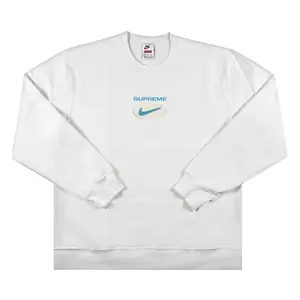 Supreme X Nike Jewel Crewneck 'white' White