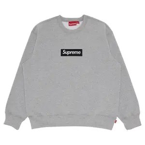 Supreme Box Logo Crewneck - Grey
