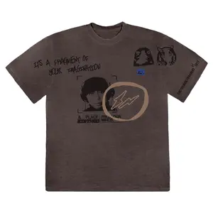 TRAVIS SCOTT For Fragment Hiroshi Tee - Grey