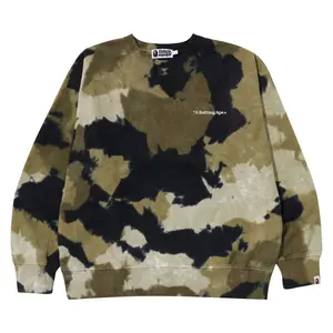 A BATHING APE Chusen Loose Fit Crewneck - Green
