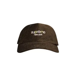 Supreme Supreme Chenille 6-Panel Cap Brown