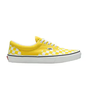VANS Era Checkerboard Sneakers - Yellow
