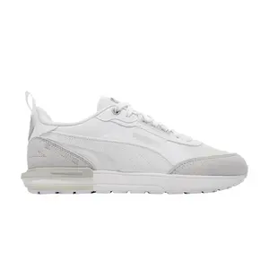 PUMA R22 Lace Up Sneakers - White