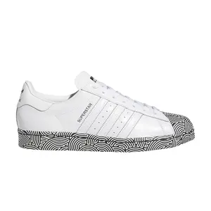 Adidas Hirocoledge X Superstar Takahashi Hiroko Sneakers - White