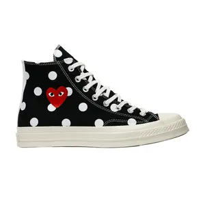 CONVERSE Comme Des Garçons X Chuck Taylor All Star 70 Hi Sneakers - Black