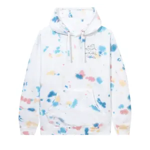 ANTI SOCIAL SOCIAL CLUB Freakshow Tie Dye Hoodie - White