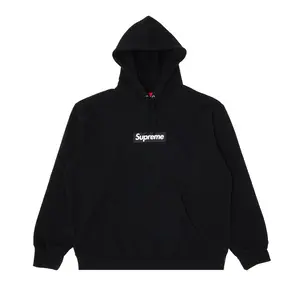 Supreme La Box Logo Hooded Sweatshirt - Black
