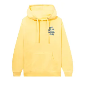 ANTI SOCIAL SOCIAL CLUB How Deep Hoodie - Yellow