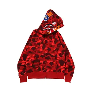 Bape Camouflage Sweatshirts Hoodies For Women