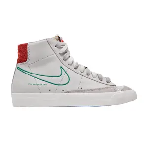 Nike Blazer Mid '77 Se 'first Use' High-top Sneakers - White