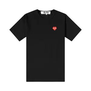 Play Comme Des Garcon X Invader Mini Logo T-shirt - Black