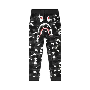 A BATHING APE City Camo Shark Sweatpants - Black
