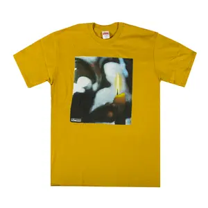 Supreme Candle T-shirt 'mustard - Yellow