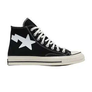 CONVERSE Chinatown Market X A Bathing Ape X Chuck 70 High - Black