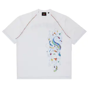 Supreme X Coogi Raglan Short-sleeve Top - White