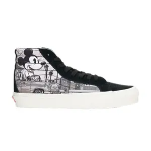 VANS Disney X Mark Machado X Sk8-Hi 'Mickey's 90th Birthday' Sneaker Black