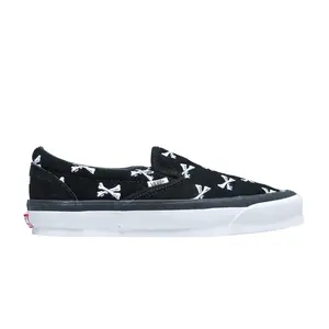 VANS Wtaps X Og Classic Slip-on Lx 'bones - Black