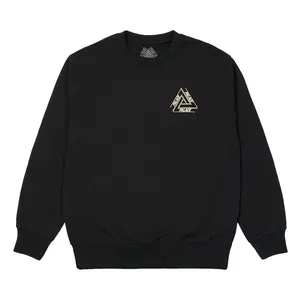 PALACE Tri-ferg Crewneck - Black