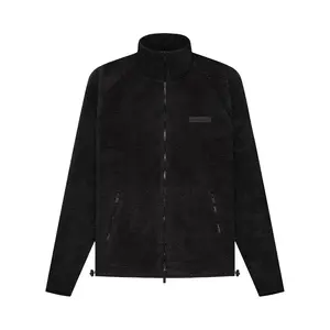 Fear Of God Polar Fleece Zip-up Jacket - Black