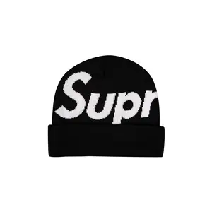 Supreme Big Logo Beanie - Black