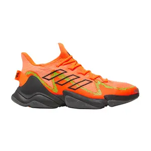 Adidas Mahomes 1 Impact FLX 'Poison' Sneakers Orange