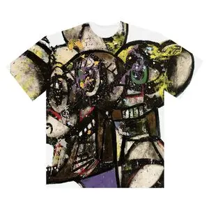 TRAVIS SCOTT Cactus Jack By Travis Scott Portrait T-Shirt Multicolor