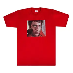 Supreme Scarface Shower Tee - Red