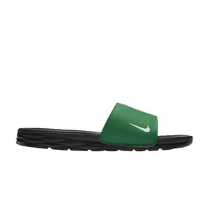 Nike Nba X Benassi 'celtics' Slides - Green
