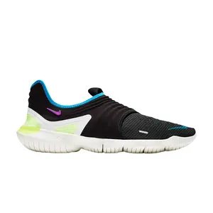 Nike Free Rn Flyknit 3.0 Sneakers - Black