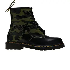 Dr. Martens A Bathing Ape X 1460 Zip 'camo' Boots