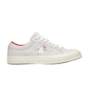 CONVERSE Hello Kitty X One Star Suede Low Top - White