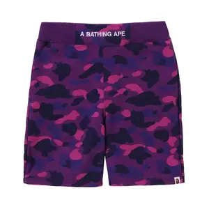 A BATHING APE Color Camo Sweatshorts