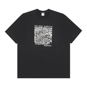 Supreme Too Many Assholes Tee - Black