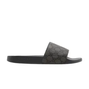 Gucci Monogram Slide - Grey