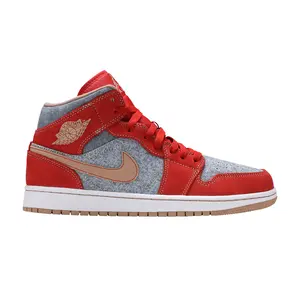 JORDAN 1 Mid Sneakers - Orange