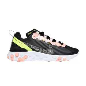 Nike React Element 55 Premium Sneakers - Black