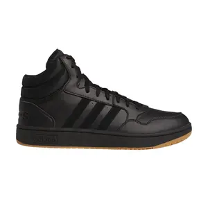 Adidas Hoops 3.0 Mid Sneakers - Black