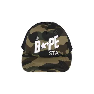 A BATHING APE 1st Camo Sta Mesh Cap - Green