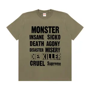 Supreme Monster Tee 'light Olive - Green