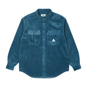 PALACE Cargo Cord Shirt - Blue
