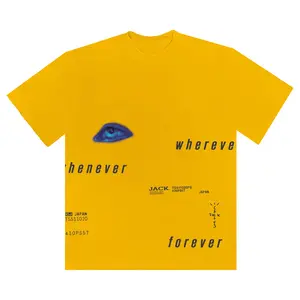 TRAVIS SCOTT Digital Eye I T-shirt - Yellow